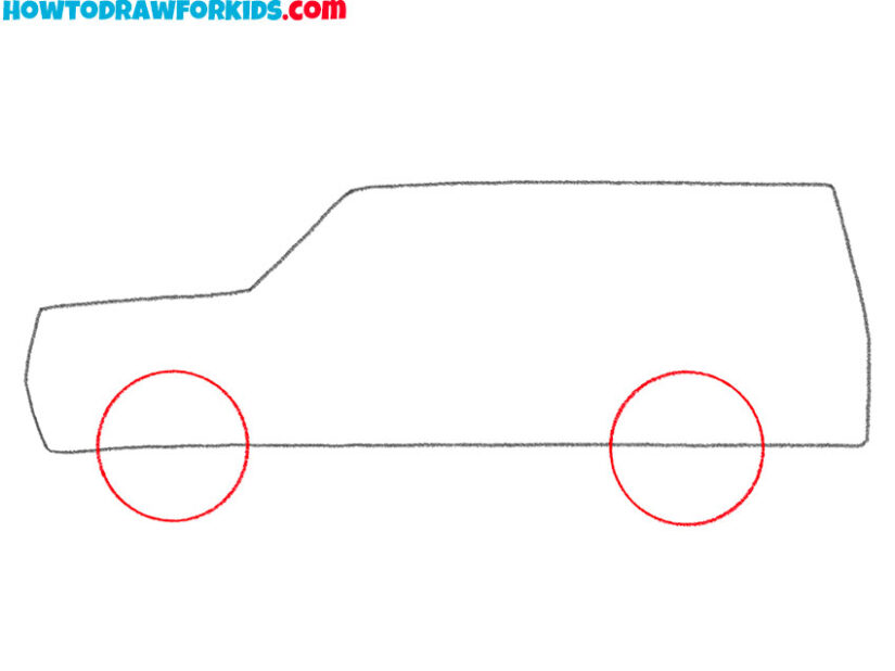 How to Draw an SUV - Easy Tutorial For Kids