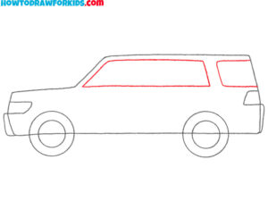 How to Draw an SUV - Easy Tutorial For Kids