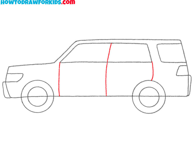 How to Draw an SUV - Easy Tutorial For Kids