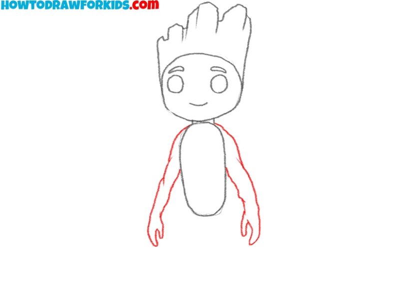 How to Draw Groot - Easy Drawing Tutorial For Kids