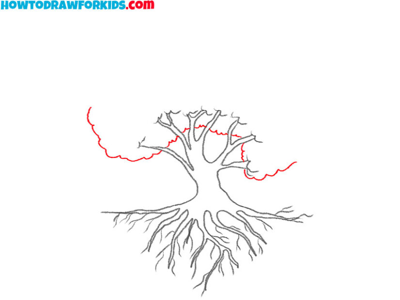 How to Draw the World Tree - Easy Drawing Tutorial For Kids