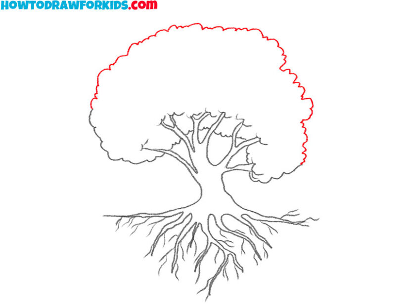 How to Draw the World Tree - Easy Drawing Tutorial For Kids