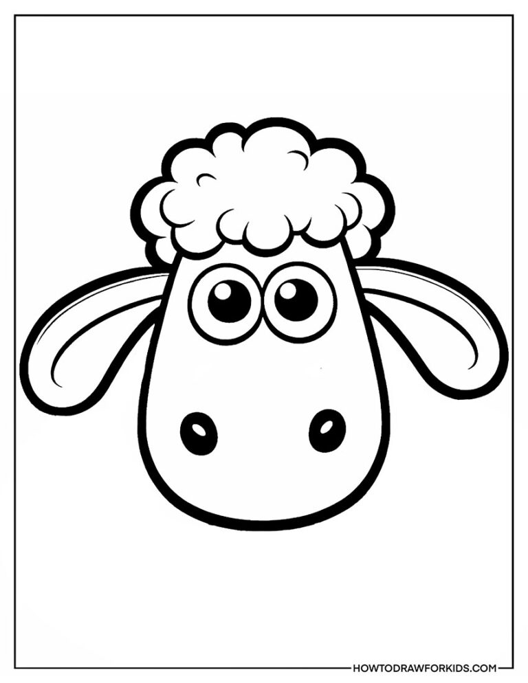 Shaun the Sheep Coloring Pages - Free Printables