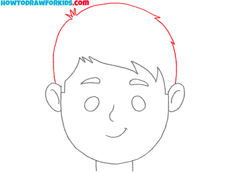 How to Draw a Child's Face - Easy Drawing Tutorial For Kids