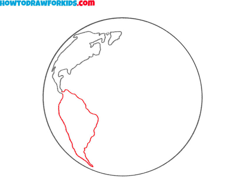 How to Draw Earth - Easy Drawing Tutorial For Kids