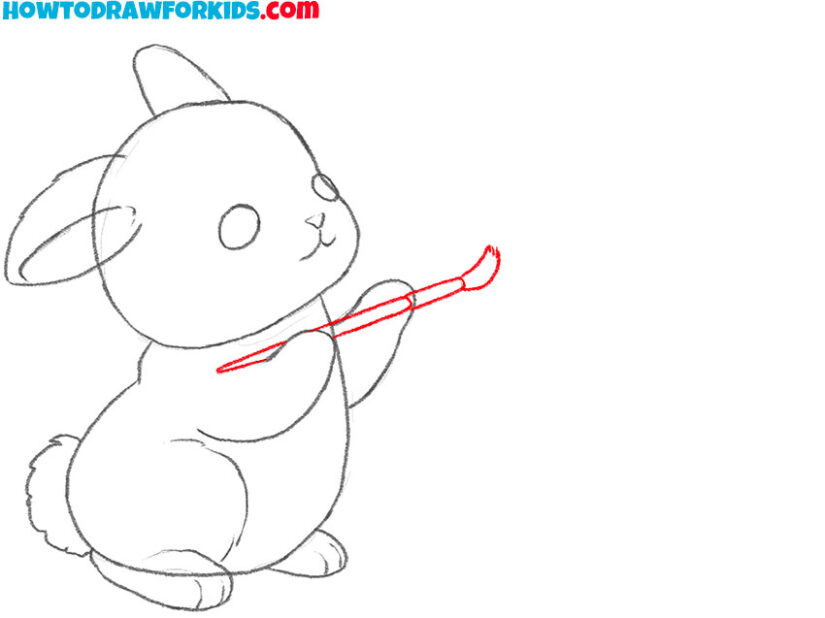 How to Draw the Easter Bunny - Easy Drawing Tutorial For Kids