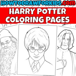 Harry Potter Coloring Pages - Free Printables