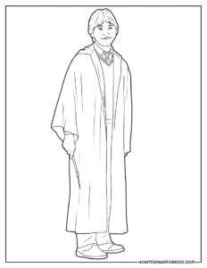 Harry Potter Coloring Pages - Free Printables