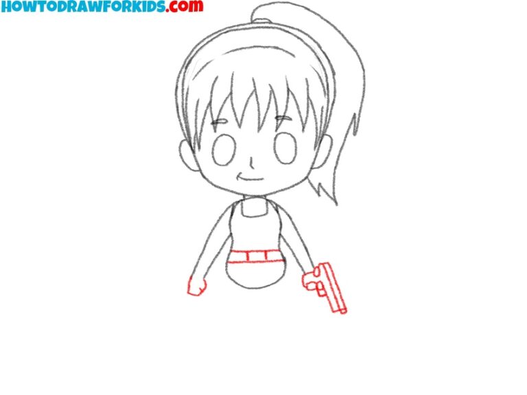 How to Draw Sarah Connor - Easy Drawing Tutorial For Kids