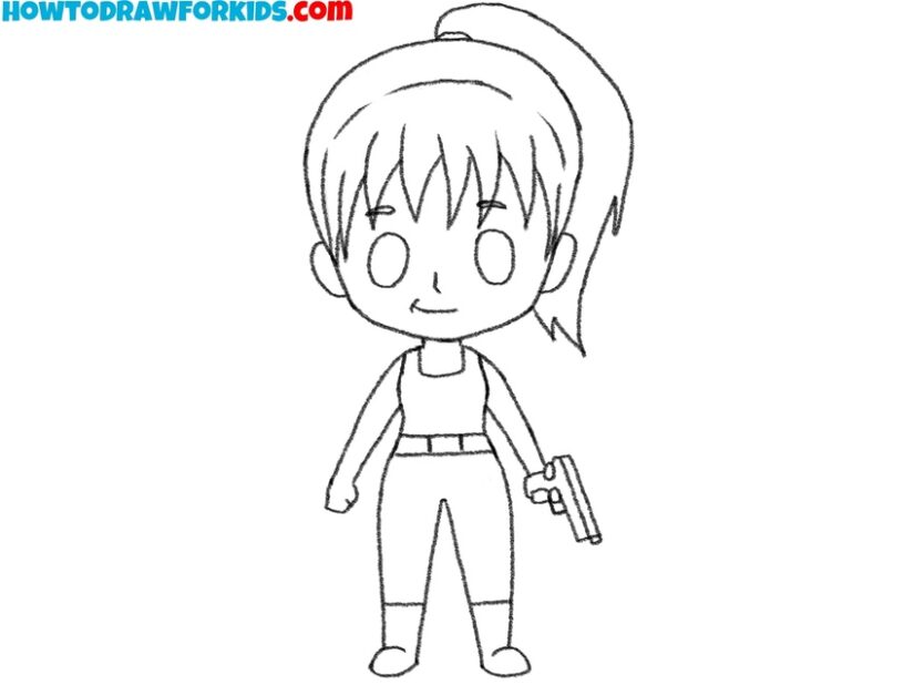 How to Draw Sarah Connor - Easy Drawing Tutorial For Kids