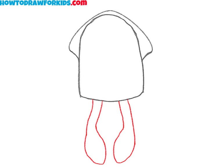 How to Draw a Squid - Easy Drawing Tutorial For Kids