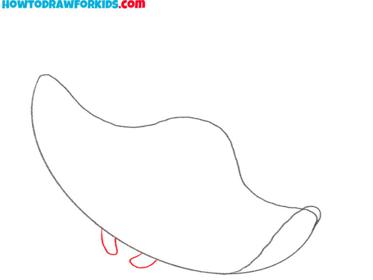 How to Draw a Stingray - Easy Drawing Tutorial For Kids