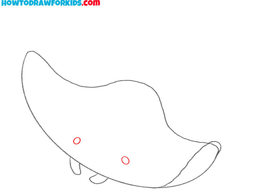 How to Draw a Stingray - Easy Drawing Tutorial For Kids