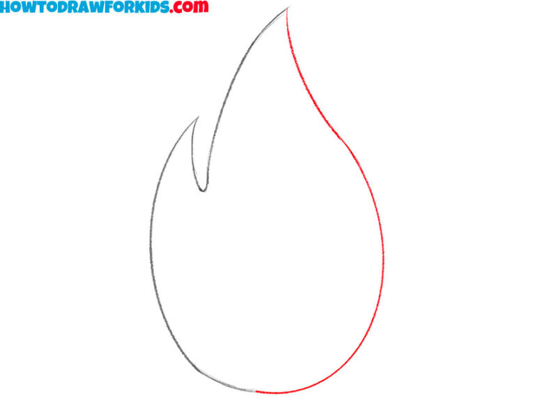 How to Draw Fire - Easy Drawing Tutorial For Kids