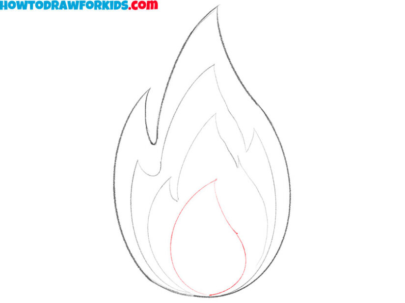 How to Draw Fire - Easy Drawing Tutorial For Kids