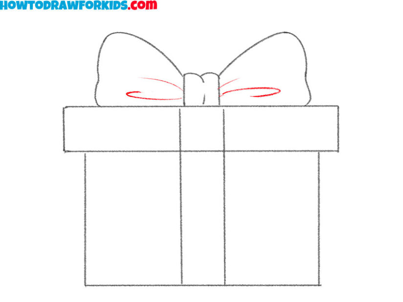 How to Draw a Gift Box - Easy Drawing Tutorial For Kids