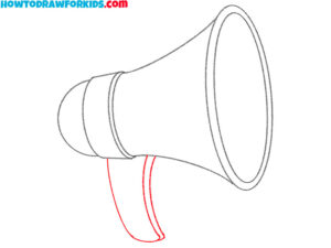 How to Draw a Megaphone - Easy Drawing Tutorial For Kids
