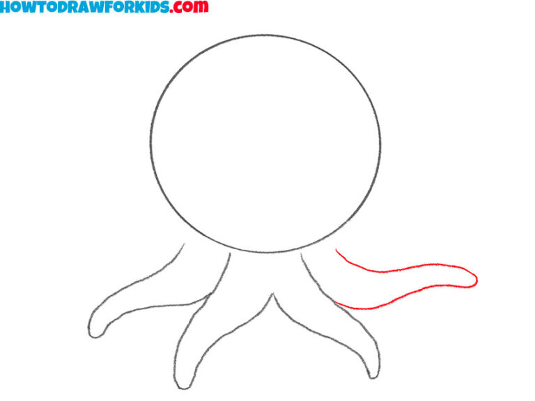 How to Draw an Octopus - Easy Drawing Tutorial For Kids