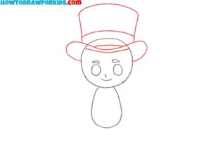 How to Draw Willy Wonka - Easy Drawing Tutorial For Kids