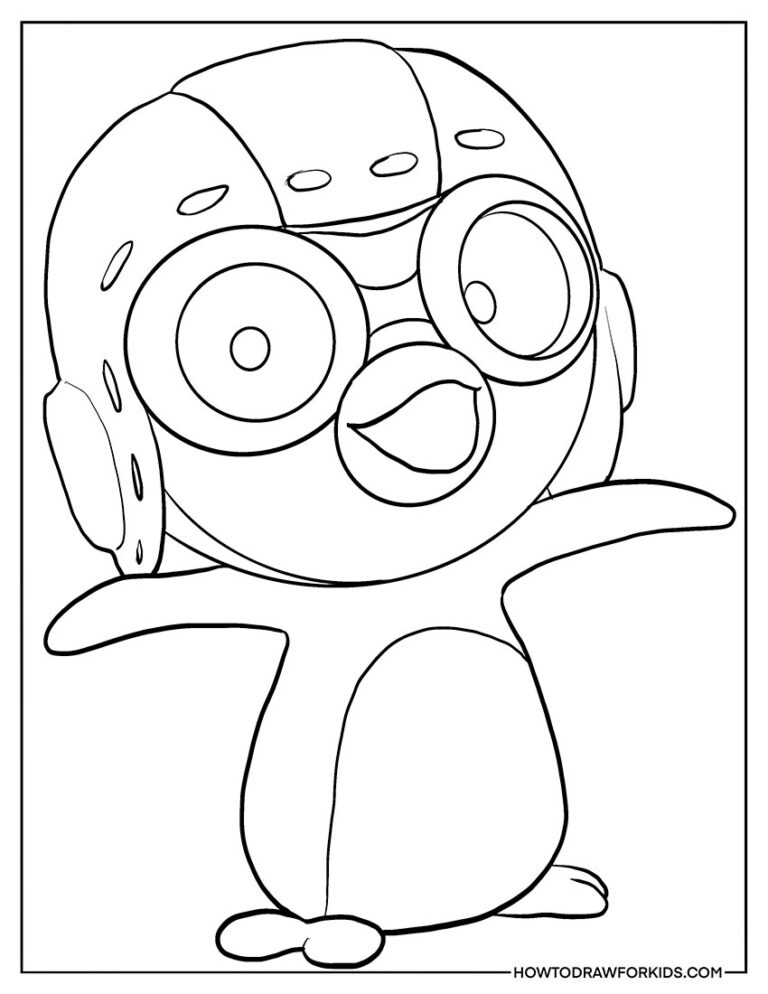 Pororo Coloring Pages - Free Printables