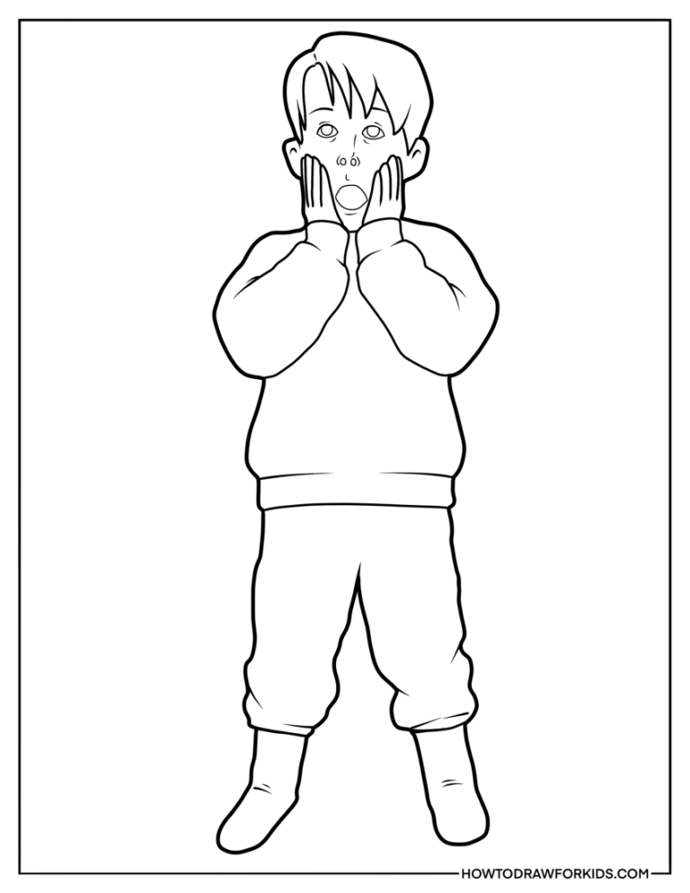 Home Alone Coloring Pages - Free Printables