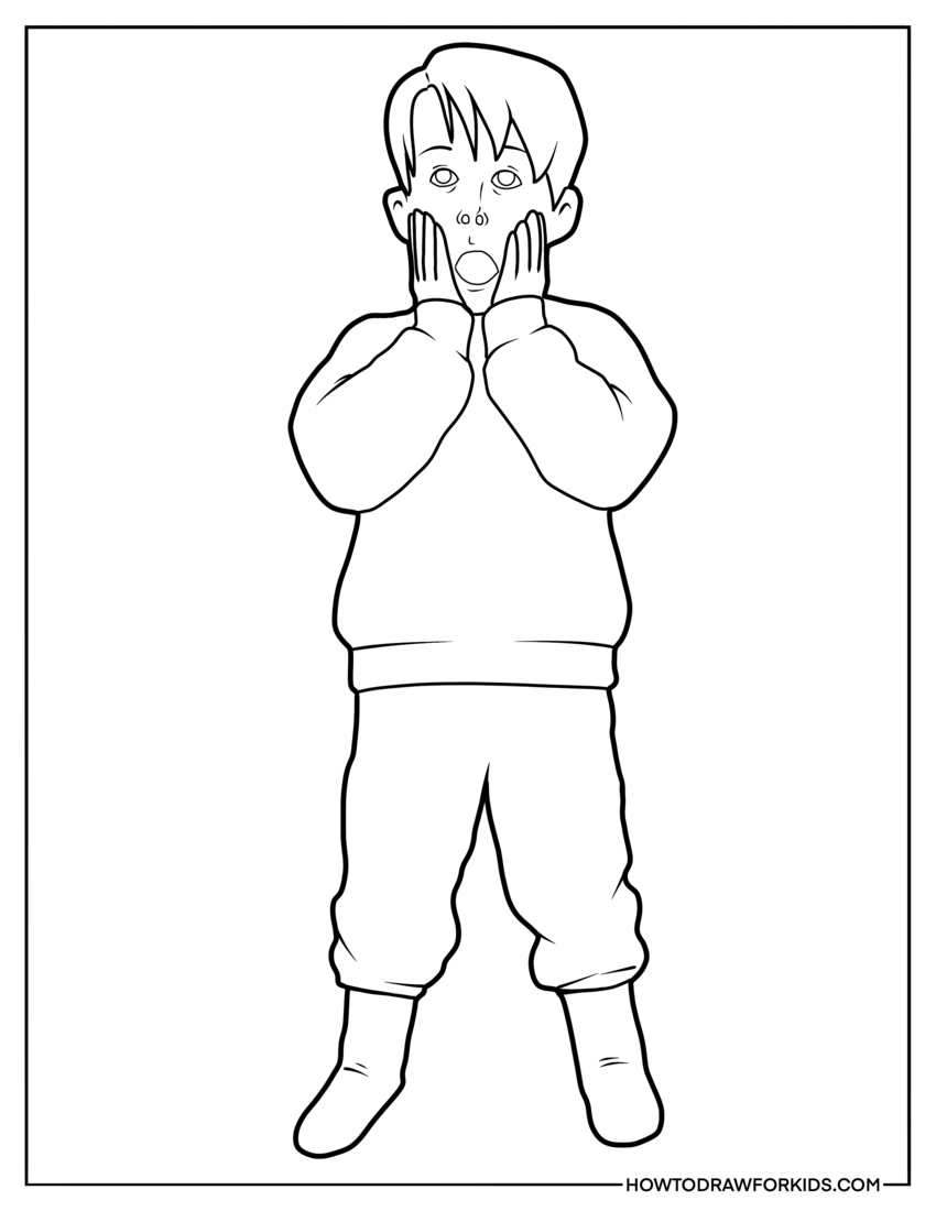 Home Alone Coloring Pages - Free Printables