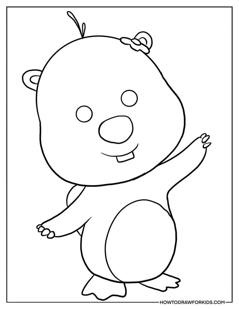 Pororo Coloring Pages - Free Printables