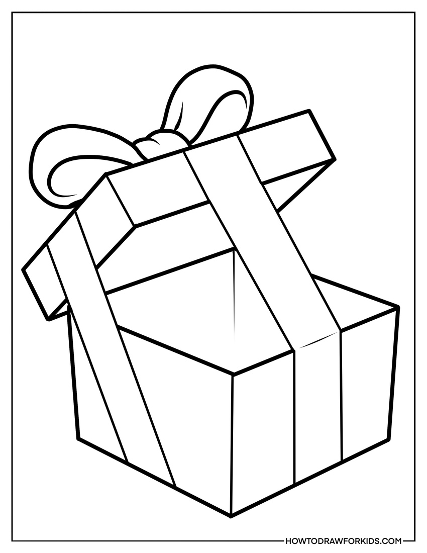 Present Coloring Pages - Free Printables