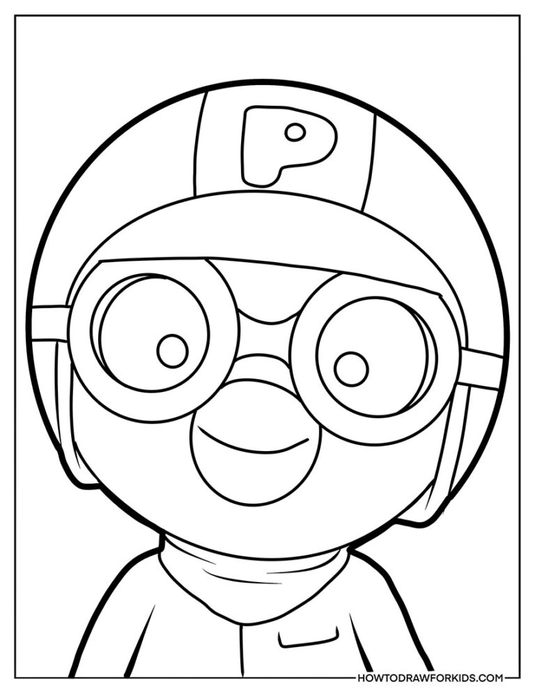 Pororo Coloring Pages - Free Printables