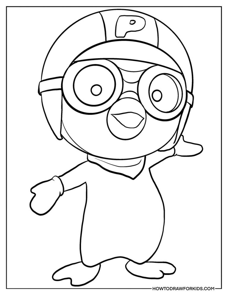 Pororo Coloring Pages - Free Printables