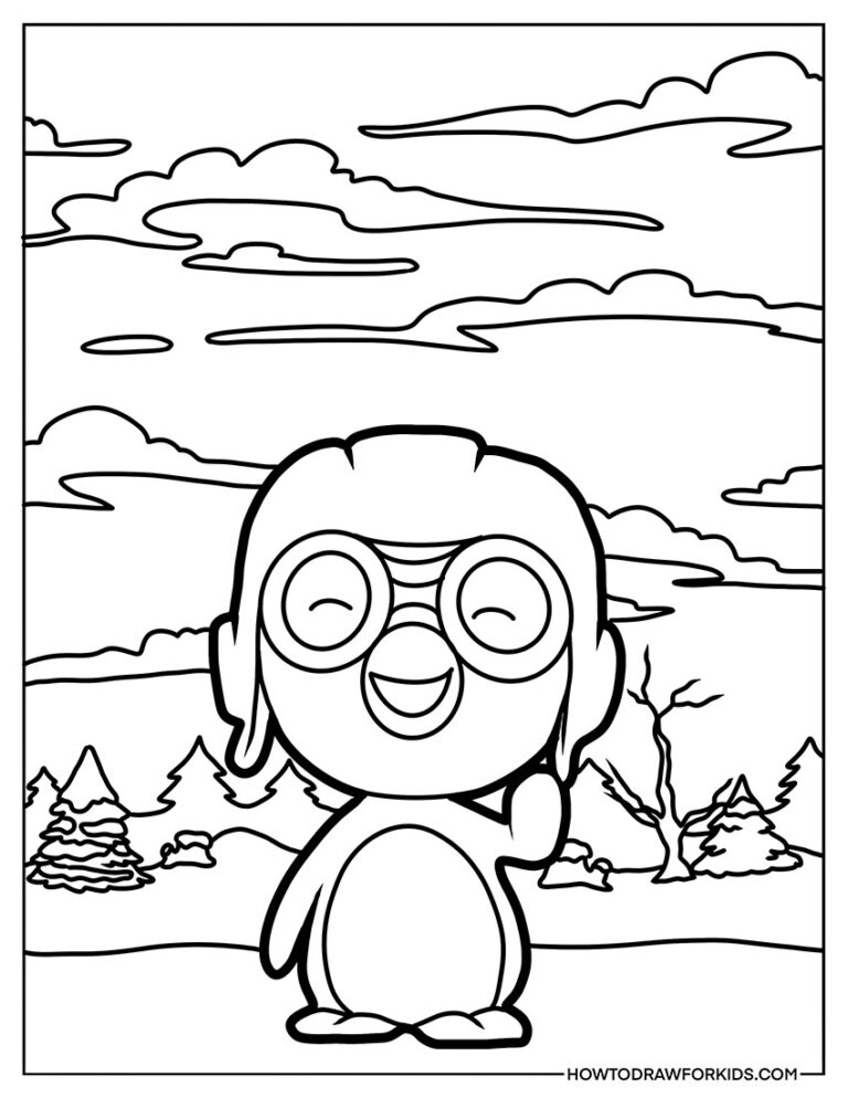 Pororo Coloring Pages - Free Printables