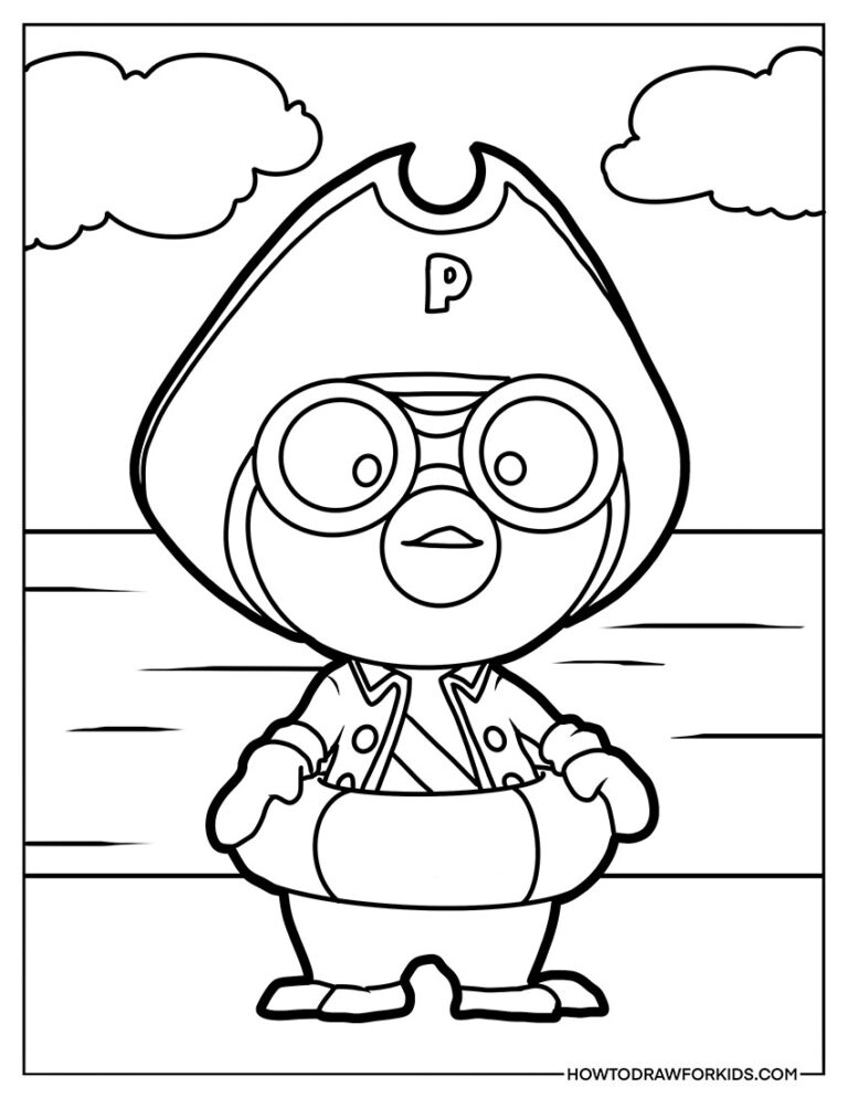 Pororo Coloring Pages - Free Printables