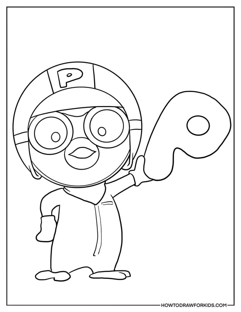 Pororo Coloring Pages - Free Printables