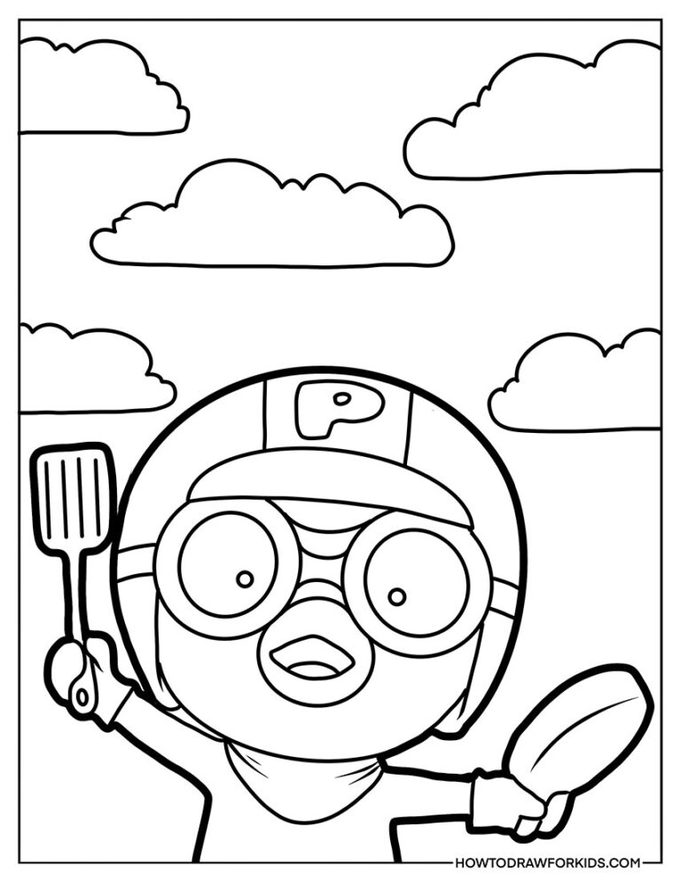 Pororo Coloring Pages - Free Printables