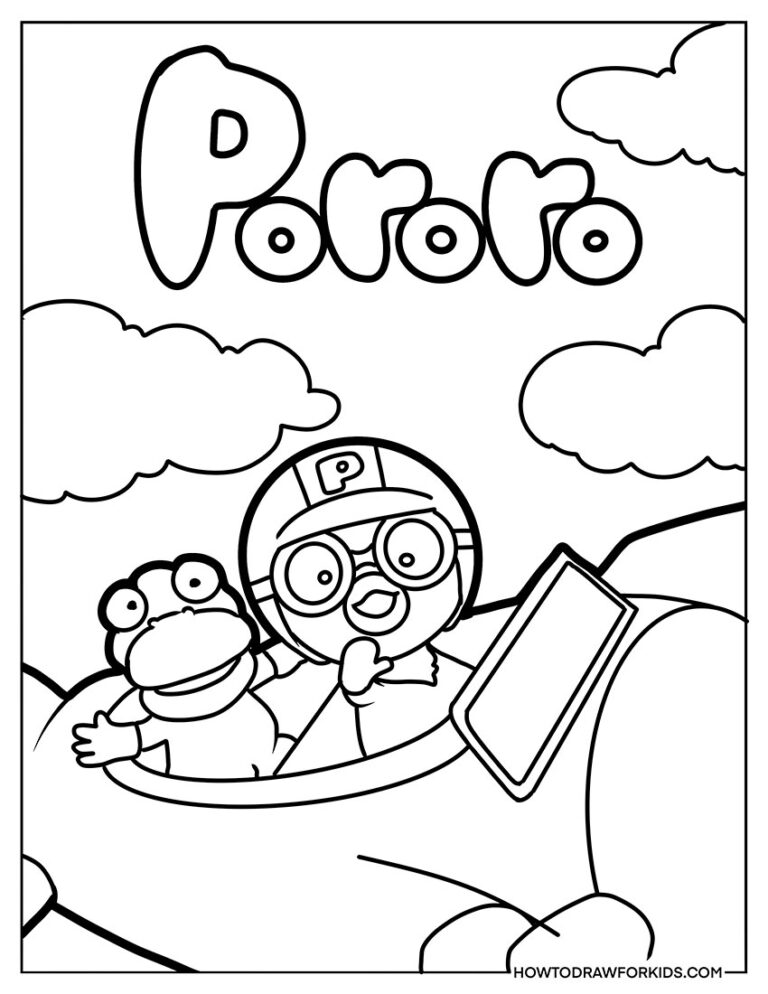 Pororo Coloring Pages - Free Printables