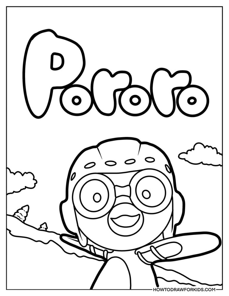 Pororo Coloring Pages - Free Printables