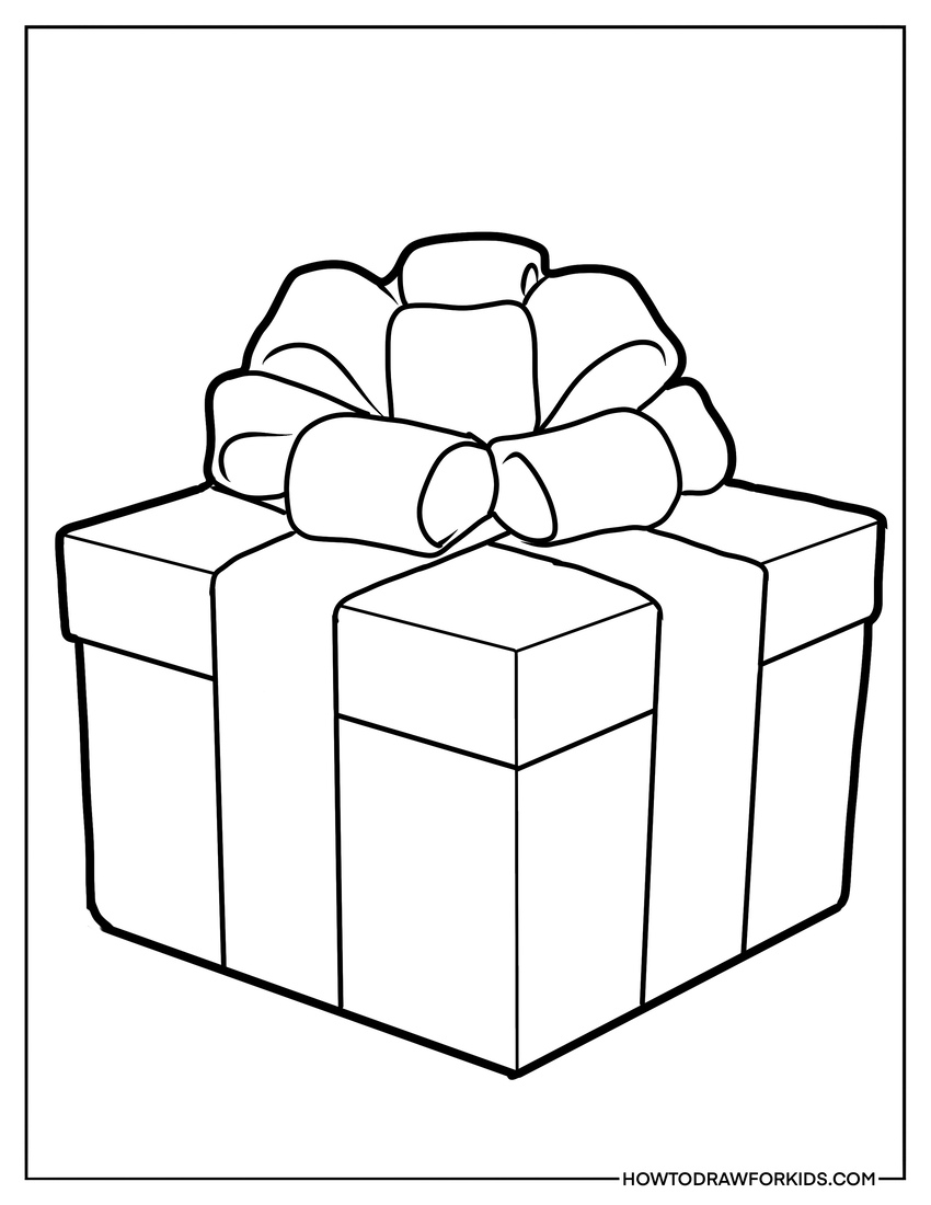 Present Coloring Pages - Free Printables