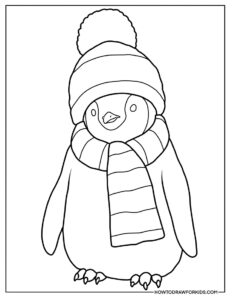 Penguin Coloring Pages - Free Printables