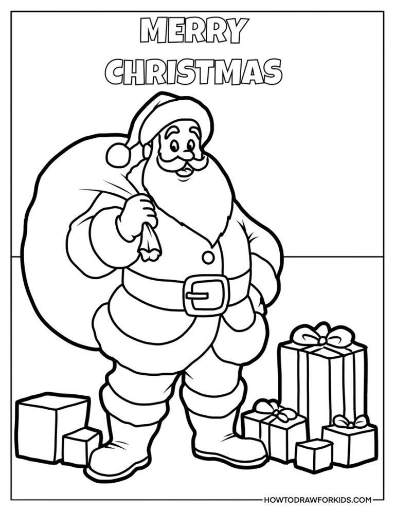 Present Coloring Pages - Free Printables