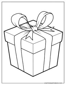 Present Coloring Pages - Free Printables