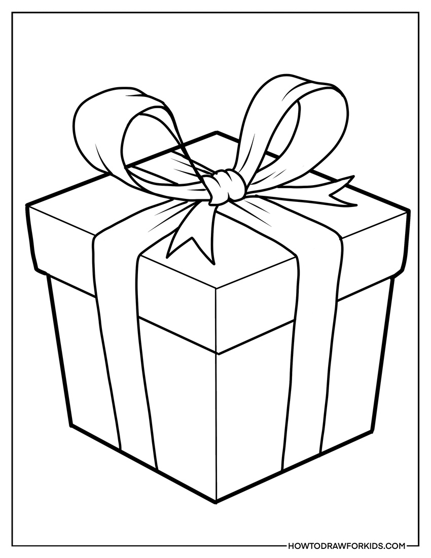 Present Coloring Pages - Free Printables