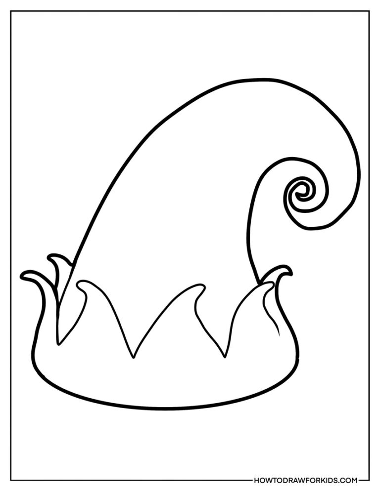 Elf Coloring Pages - Free Printables