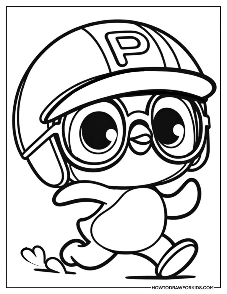 Pororo Coloring Pages - Free Printables