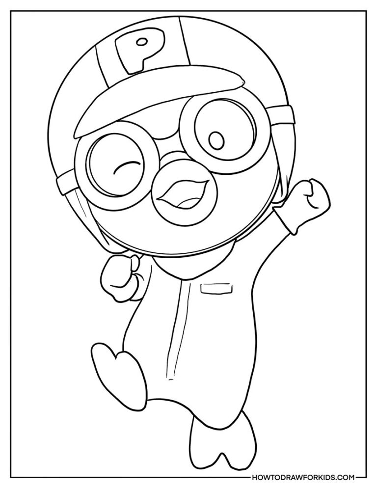 Pororo Coloring Pages - Free Printables
