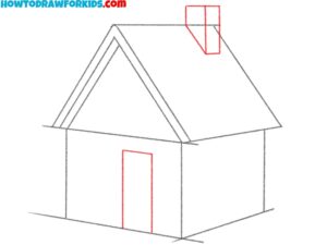 How to Draw a 3D House - Easy Drawing Tutorial For Kids