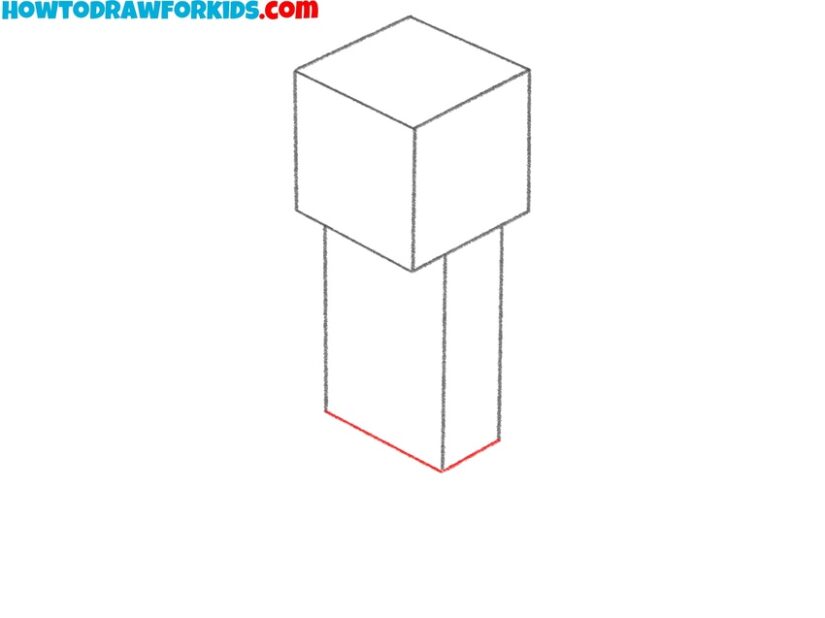 How to Draw a Creeper - Easy Drawing Tutorial For Kids