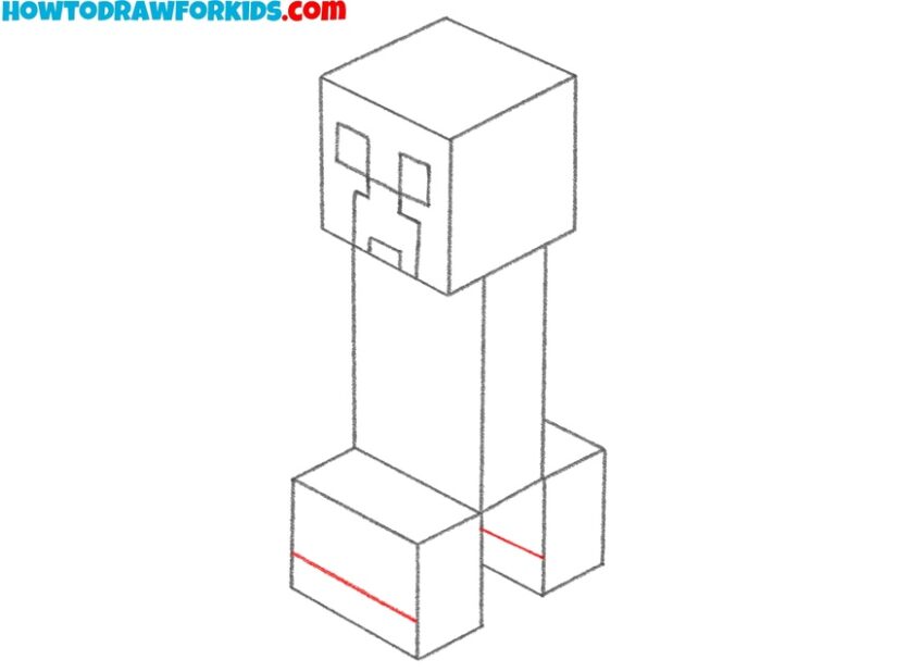 How to Draw a Creeper - Easy Drawing Tutorial For Kids