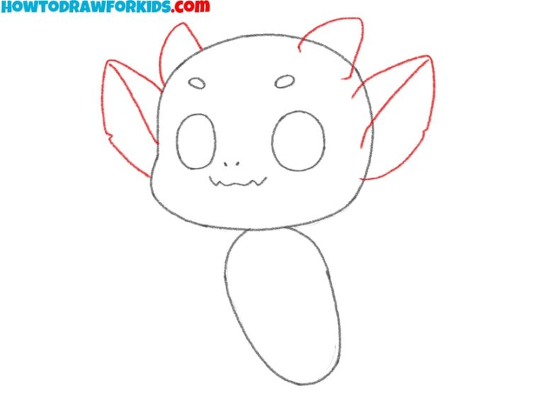 How to Draw a Gargoyle - Easy Drawing Tutorial For Kids