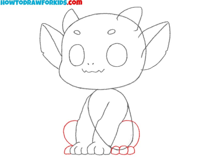 How to Draw a Gargoyle - Easy Drawing Tutorial For Kids
