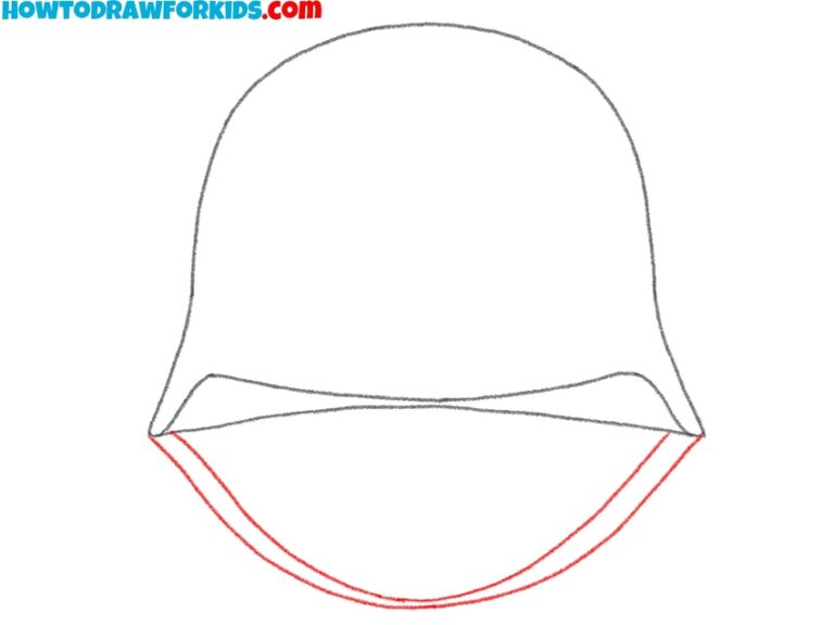 How to Draw a Helmet - Easy Drawing Tutorial For Kids